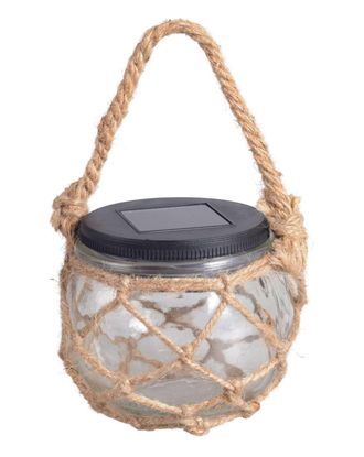 Globo Lighting LED Solarleuchte Solarlampe Gartenbeleuchtung Hängelampe Baum-Beleuchtung Außenlampe (Dekoleuchte, Gartenleuchte, Außenleuchte, Glas, Garten-Deko, Hän