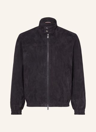 Tommy Hilfiger Lederjacke blau
