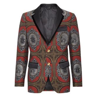Billionaire Boys Club Homme, Vestes, Multicolore, Taille: XL Blazer Horses