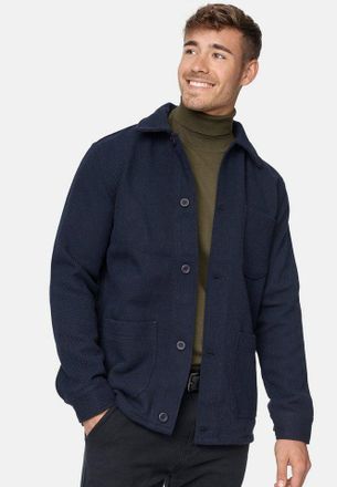 Indicode Sommerjacke Herren INThanasis &Uuml;bergangsjacke Herrenjacke Overshirt-Jacke mit zwei Brusttaschen
