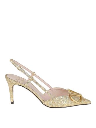 Valentino Garavani Chaussures &Agrave; Talon - Or