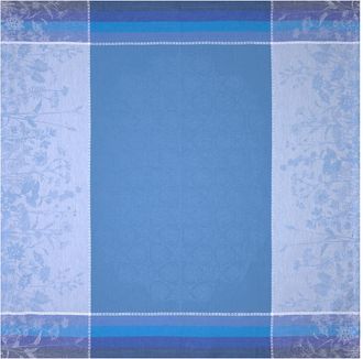 Le Jacquard Fran&ccedil;ais 28650 Tischdecke Instant Bucolique Bleuet 120x120 cm Leinen