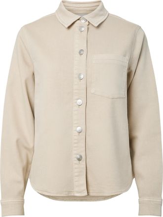 Pieces Pcsilke Ls Denim Shirt Bc