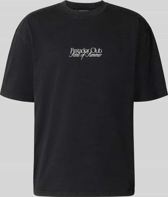 Pegador Oversized T-Shirt mit Label-Print Modell Ramon
