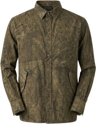 Mr & Mrs Italy Chemise Casual - Homme - Chemises - Vert - Taille: XL