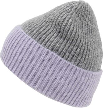 Samaya Kuschelig weiche, warme Strickm&uuml;tze Odon, passend zu Strickschal Odon, Gr&ouml;&szlig;e 57