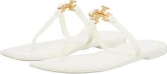 Tory Burch Tory Burch Sandalen - Roxanne Jelly - Gr. 40,5 (EU) - in Wei&szlig; - f&uuml;r Damen
