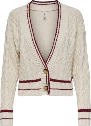 Only Only, Femme, Pulls, Beige, Taille: 40 FR Cardigan