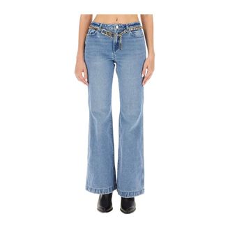 Michael Kors Femme, Jeans, Bleu, Taille: 34 FR Jeans Flare