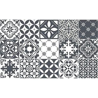 Ambiance Sticker azulejos Wandfliesen 10 x 10 cm, 15 Stück