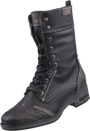 Mustang Jeans Bottine Femme 1293-510, Pointure:40 EU, La Couleur:Noir