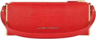 Elisabetta Franchi Sac bandouli&egrave;re - Femme - Sacs - Rouge - Taille: ONE Size
