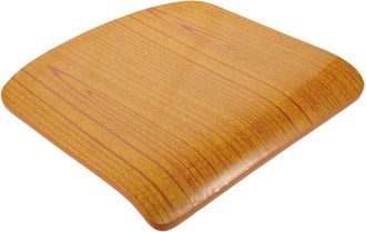 DOITOOL Stuhlzubehör Sitzbrett Reparaturteil Für Stuhlsitze Reparaturteil Für Holzhocker Sitzfläche Aus Holz Mit Stuhlpaneel Holzsitzplatte DIY Sitzpolster Fü