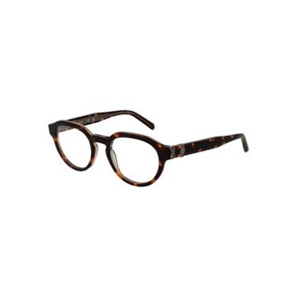 Guess Homme, Accessoires, Brun, Taille: ONE Size Monture Optique Ronde en Acétate Marron