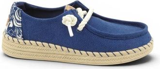 Hey Dude Femme, Chaussures, Bleu, Taille: 41 EU Espadrilles &agrave; lacets