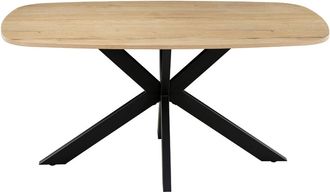 Giga Meubel Esstisch Natur Melamin - 160x90x76cm - Jaimy