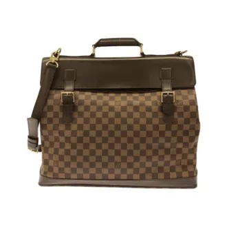 Louis Vuitton unisex, Pre-owned, Brun, Taille: ONE Size Sac &agrave; main vintage en toile Pre-owned