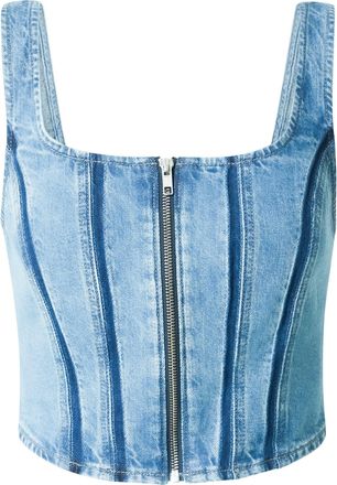 Levi's Seamed Zip Bustier Top