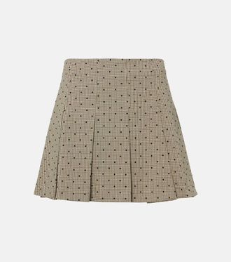Ganni Mini-jupe à carreaux