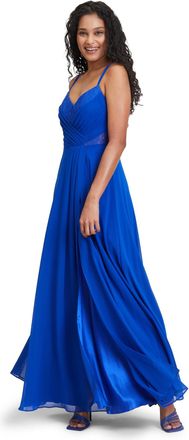 Vera Mont Damen 0258/4825 Kleid, Jewel Blue, 40 EU