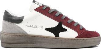 Ama brand baskets en cuir - Blanc