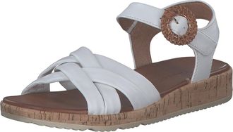 Tamaris Sandalette Damen Bequem weiß,EU 38
