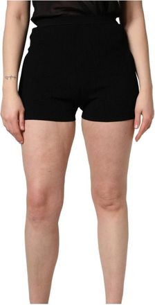 Dolce & Gabbana Femme, Shorts, Noir, Taille: 36 FR Hot Pants