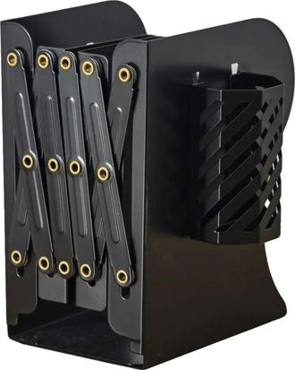 Generic Kleines f&uuml;r Schreibtisch, B&uuml;cherregal, Teleskop-, Organizer aus Metall mit Stiftehalter