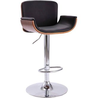 vidaXL Barhocker Schwarz Kunstleder Vidaxl