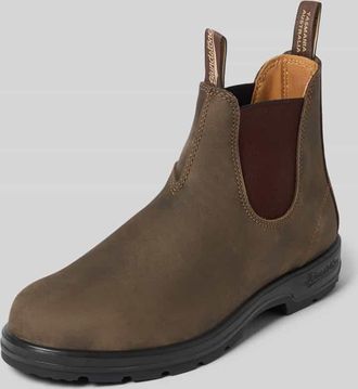Blundstone Chelsea Boots aus echtem Leder mit Label-Patch