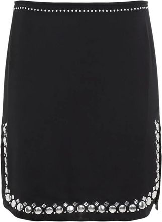 Paco Rabanne Femme, Jupes, Noir, Taille: 40 FR Short Skirts