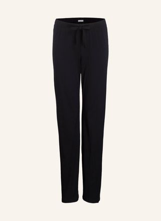 Hanro Schlafhose Cotton Deluxe schwarz