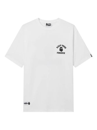 Fingercroxx t-shirt &agrave; imprim&eacute; graphique - Blanc