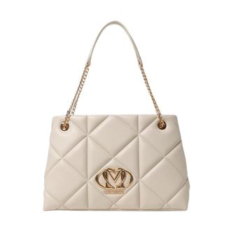 Love Moschino Femme, Sacs, Beige, Taille: ONE Size Sac Chic Matelass&eacute; avec Poign&eacute;e