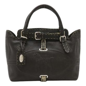 Fendi Pre-owned Selleria Handtasche - - Pre-owned - Damen - Braun - ONE SIZE