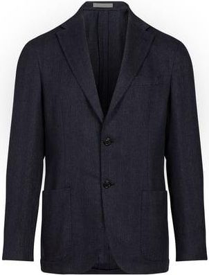 Corneliani Veste blazer en soie m&eacute;lang&eacute;e
