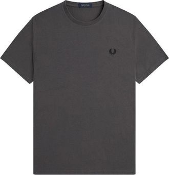Fred Perry Herren, Oberteile, Grau, XLGr&ouml;&szlig;e