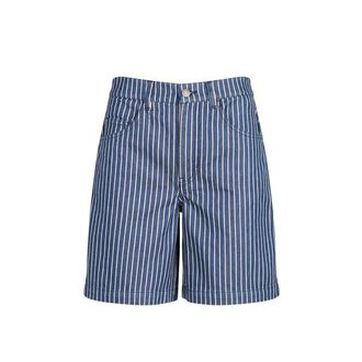 Thinking Mu Short &agrave; rayures en coton