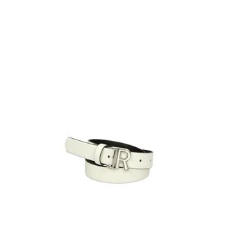 John Richmond Leder G&uuml;rtel - - Accessories - Damen - Wei&szlig; - 95 CM