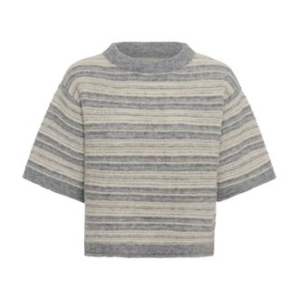 Part Two Strickware - - Knitwear - Damen - Grau - 2XL