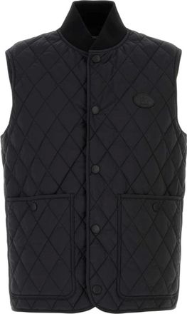 Burberry Homme, Vestes, Noir, Taille: S Gilet matelass&eacute; en nylon