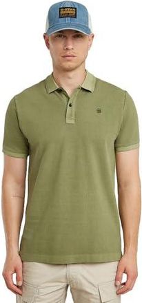 G-Star G-Star Homme Polo Dunda Overdyed Slim, Vert (mayfly gd D11595-D756-H031), S