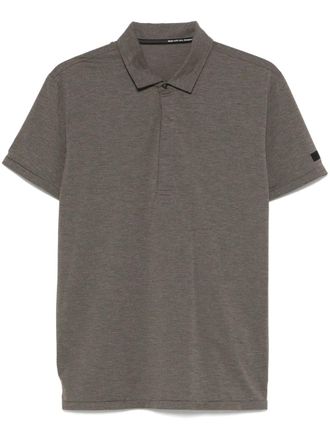 Roberto Ricci Design polo à patch logo - Marron