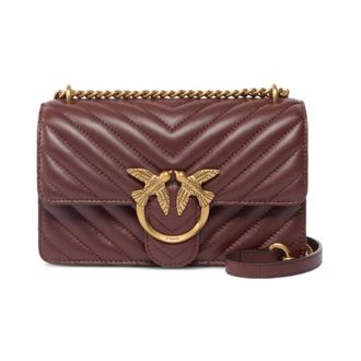 Pinko Pinko, Femme, Sacs, Rouge, Taille: ONE Size Love One Classic