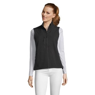 SOLS Rallye Weste f&uuml;r Damen &Auml;rmellos (Schwarz)