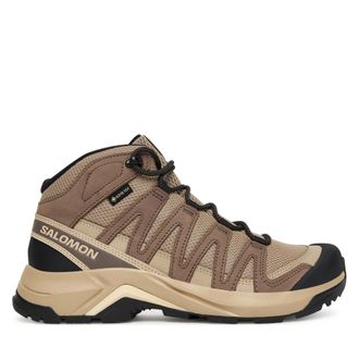 Salomon Trekkingschuhe Salomon X-Adventure Recon Mid Gore-Tex L47815200 Braun