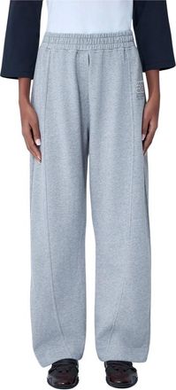 Ganni Femme, Pantalons, Gris, Taille: 40 FR Isoli Track Pants