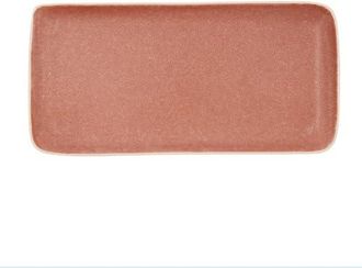 Bidasoa GIO Rechteckiges Tablett, Keramik, 28 x 14 cm, Terrakotta