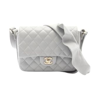 Chanel Pre-owned Matelasse Lambskin Shoulder Bag - - Pre-owned - Damen - Grau - ONE SIZE