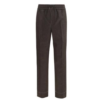 Brioni Pantalon Asolo - Homme - Pantalons - Brun - Taille: S